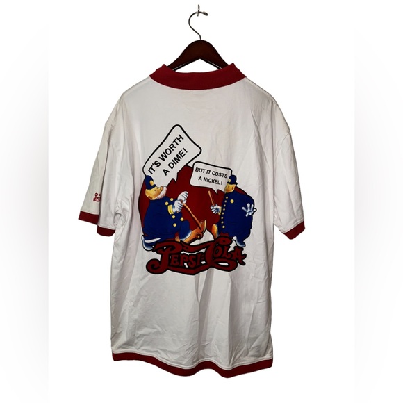 Pepsi-Cola | Shirts | Pepsicola Vintage 99s Polo Shirt Rare Sizexxlarge ...